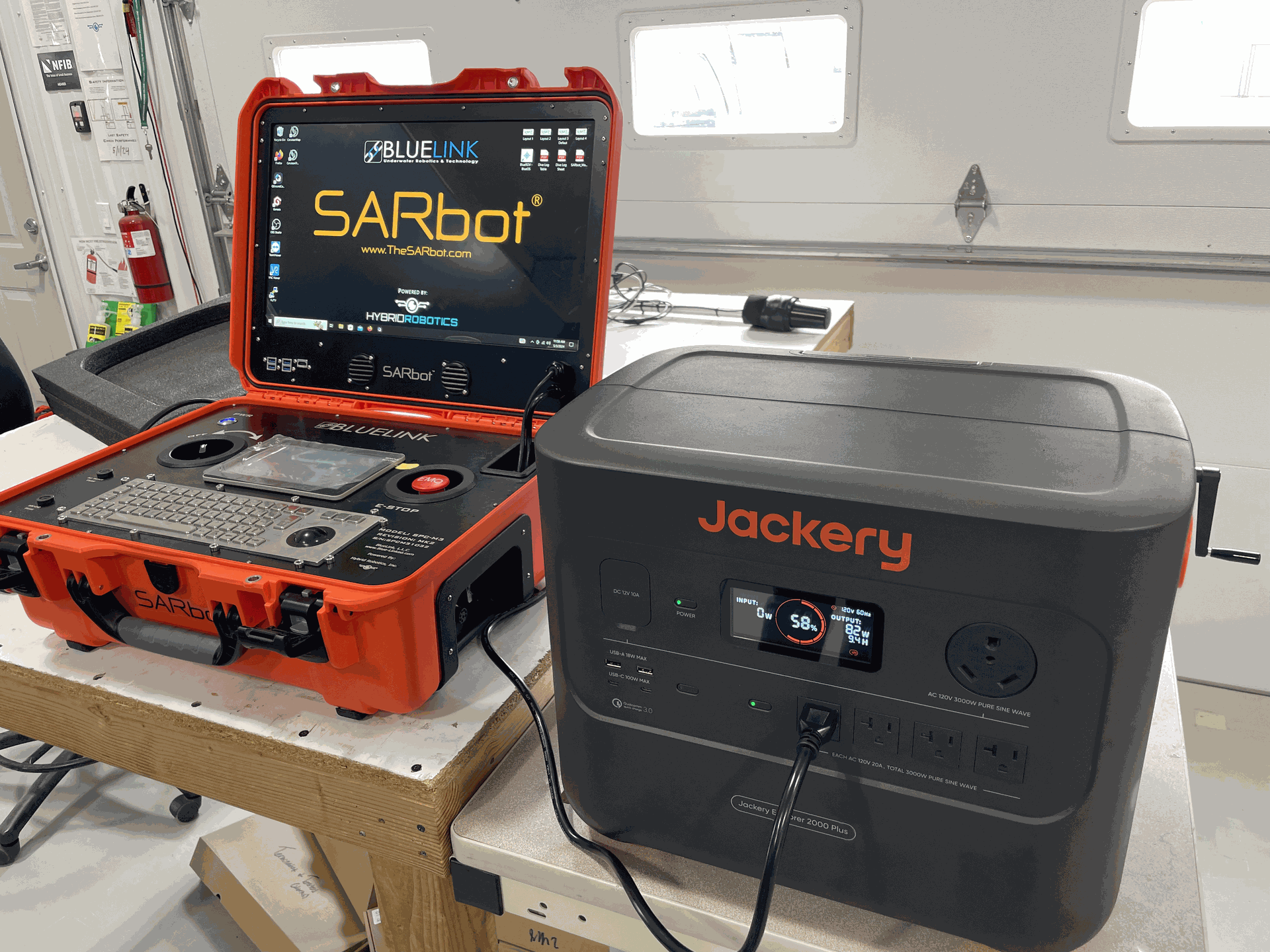 Surface Power Console Details | Hybrid Robotics Inc.